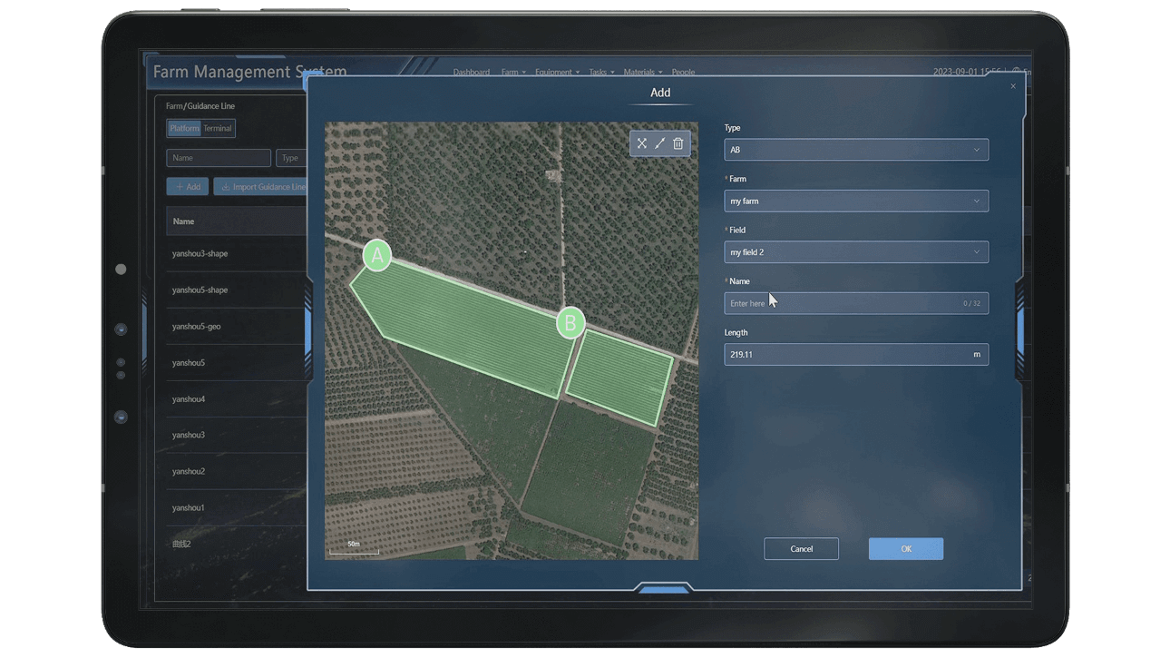 Farm Management Platform – FJDynamics